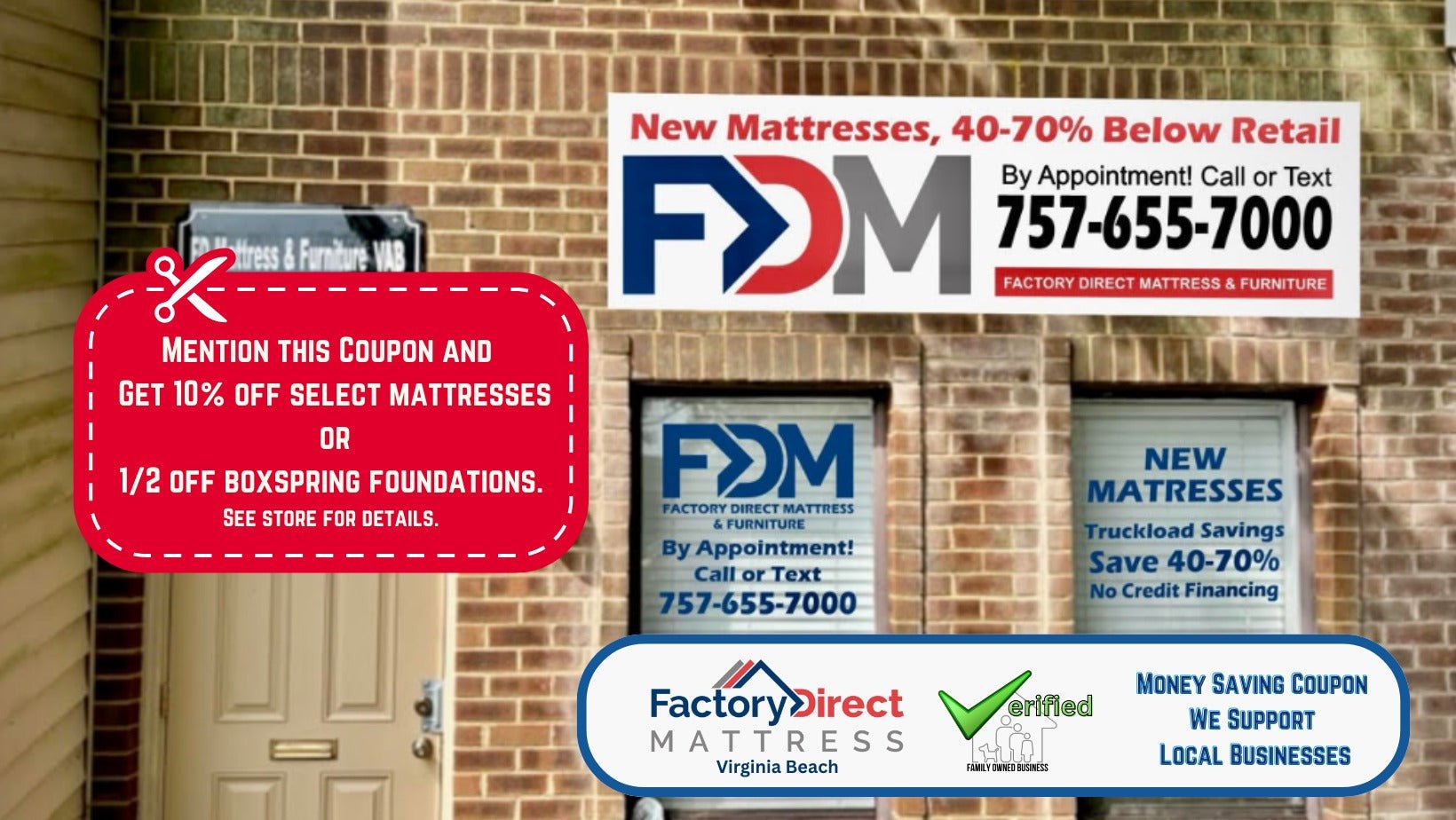 Factory Direct Mattress VAB – Bedding Coupon